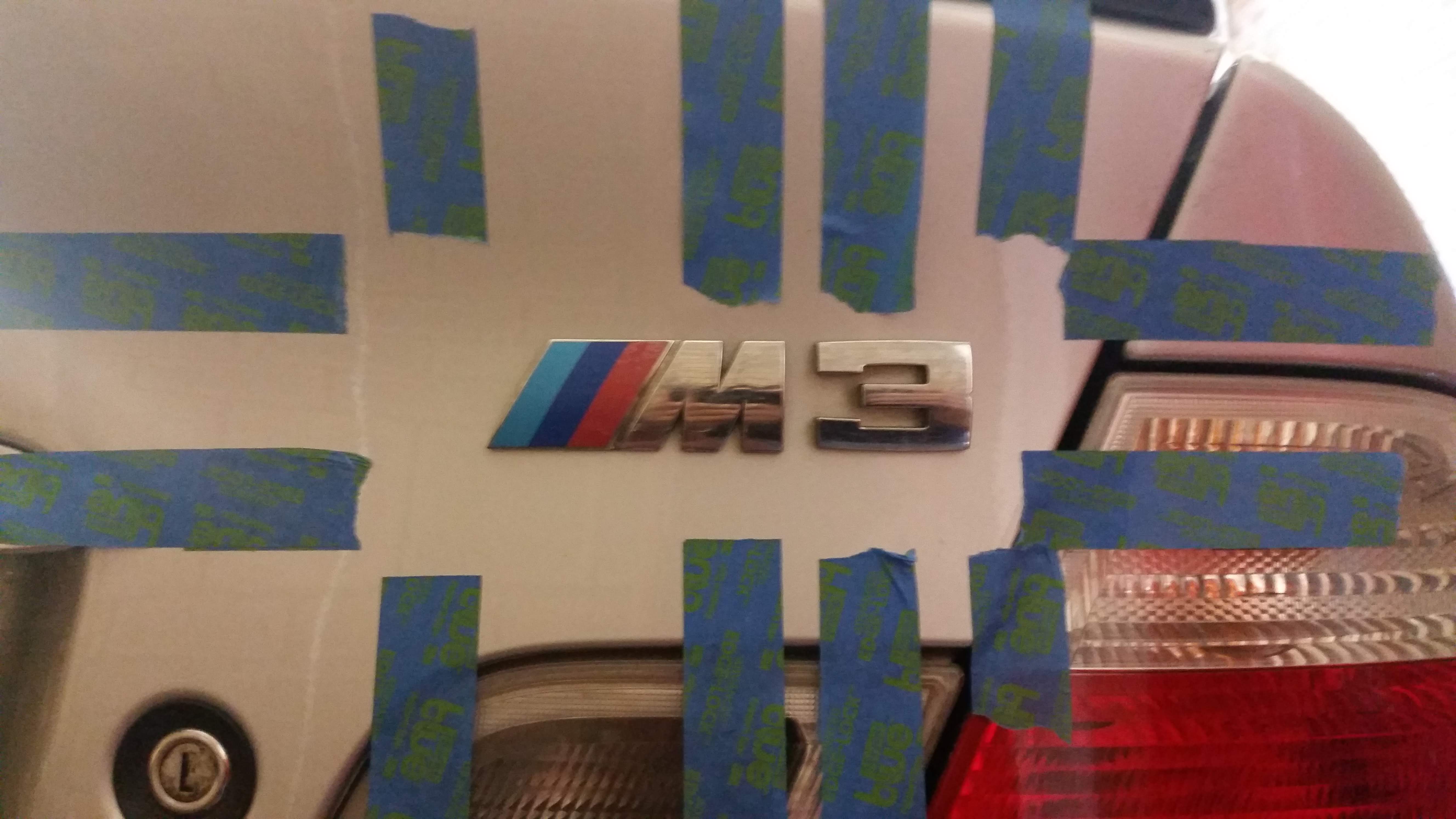 ///M3 CS (ClubSport) Badging