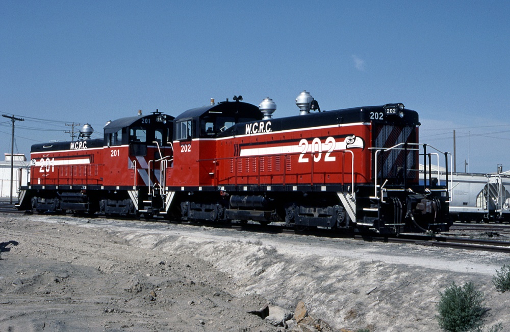 Big Bend Railroad History: 1988 WCRC Views