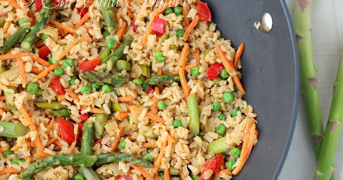 Kitchen Simmer: Spring Vegetable Fried Rice