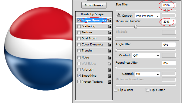 How To Design Pepsi Logo Effect By Adobe Photoshop Cs5 ~ Blogger Tips And Tools Latest Blogger