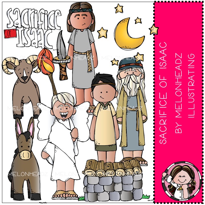 Sacrifice of Isaac clip art - BIBLE