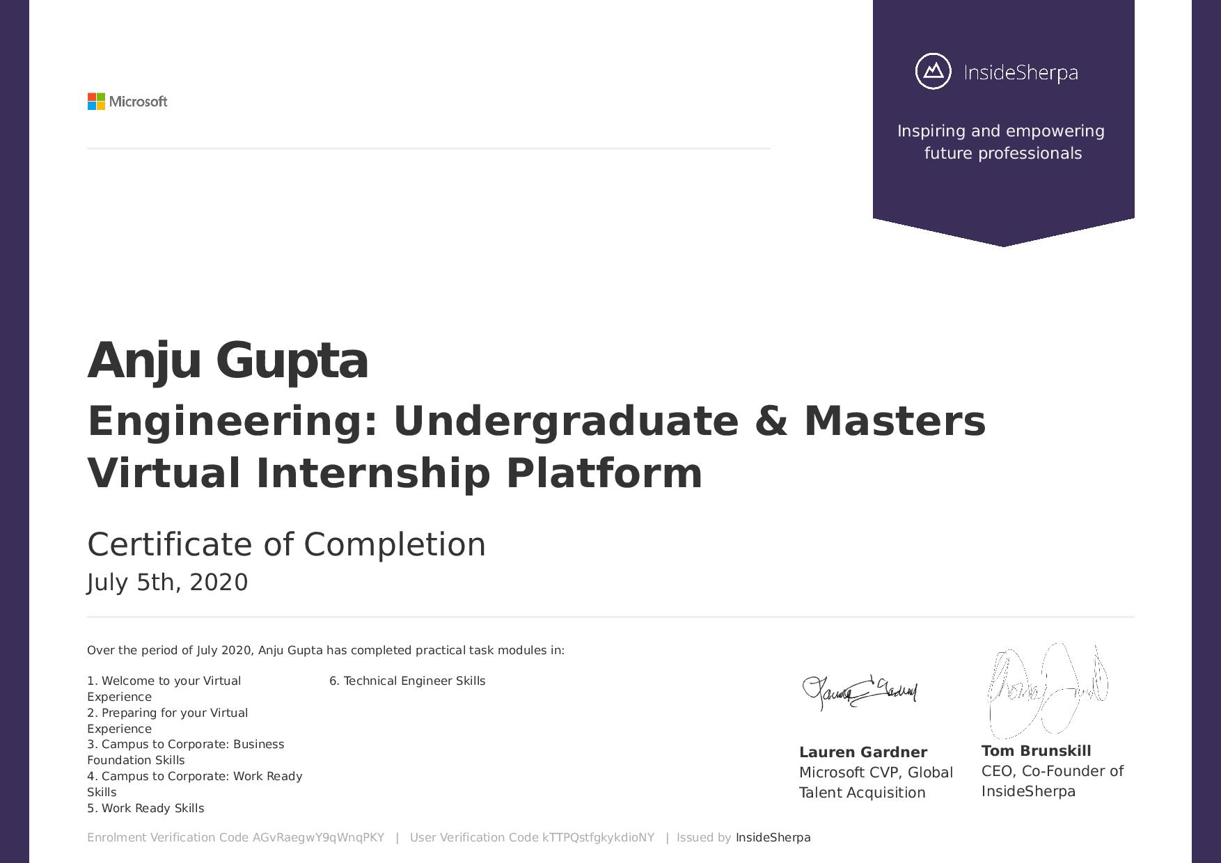 Free Professional Courses with Certificate: Microsoft internship ...