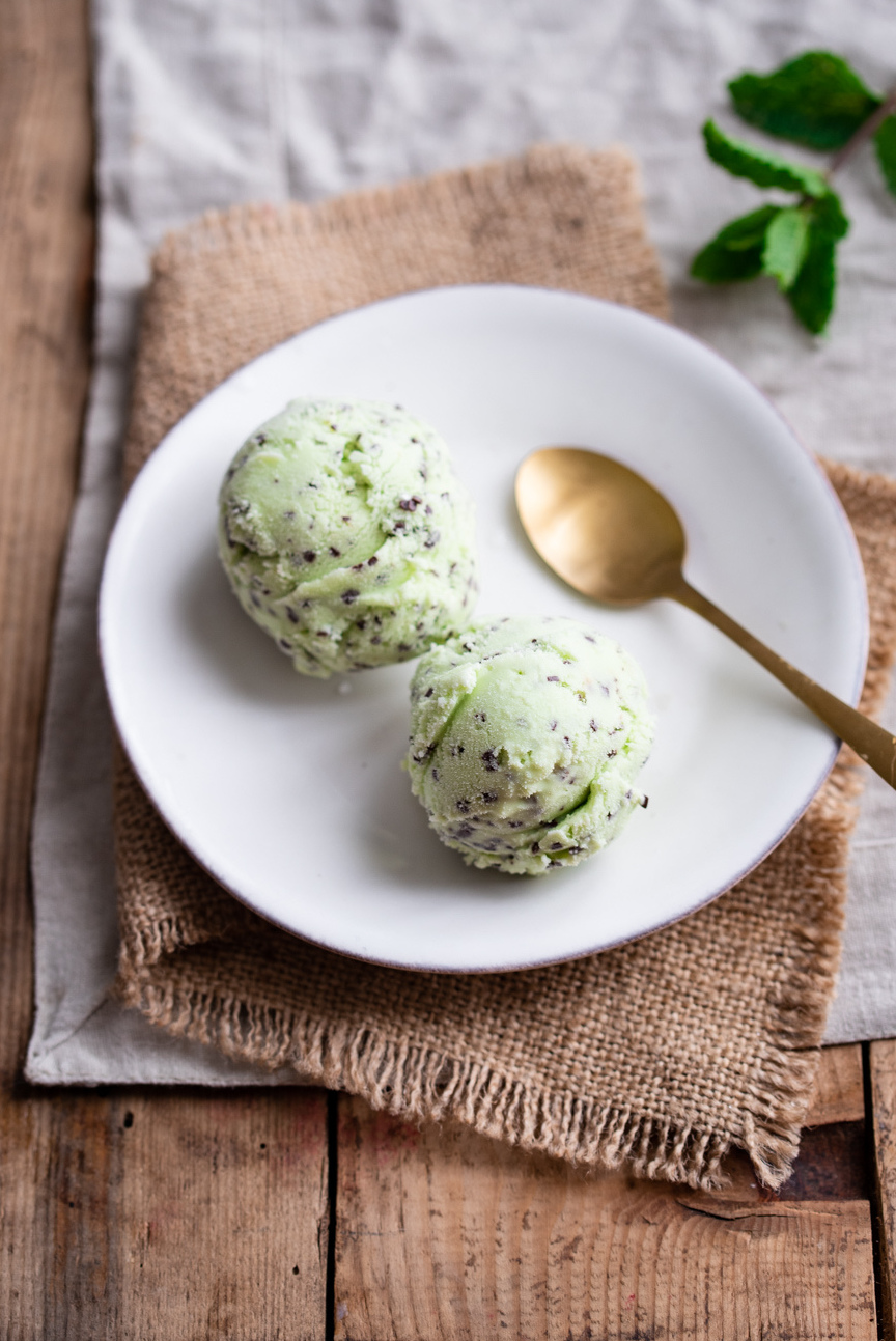 Chic, Chic, Chocolat: Glace à la menthe et pépites de chocolat
