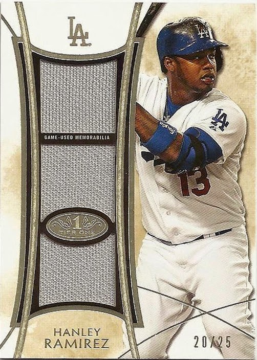 Dodgers Blue Heaven: 2014 Topps Tier One Baseball - The Dodger Bat Knob ...