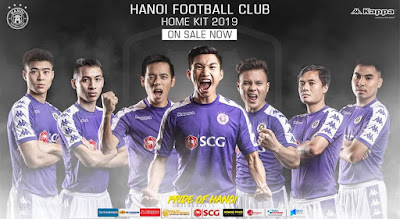 Football teams shirt and kits fan: Hanoi FC 2019 Kits