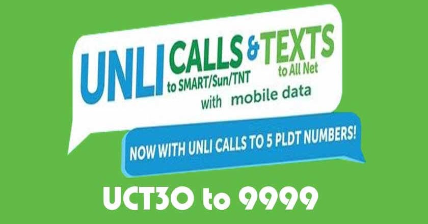 Smart UCT30 Promo - Now with Data + Unli Calls and Text to All Networks