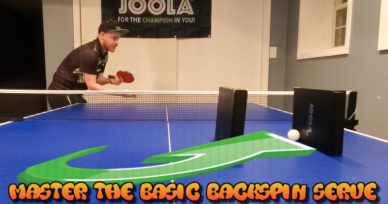 MHTableTennis: Learning and Developing a Basic Backspin Table Tennis Serve