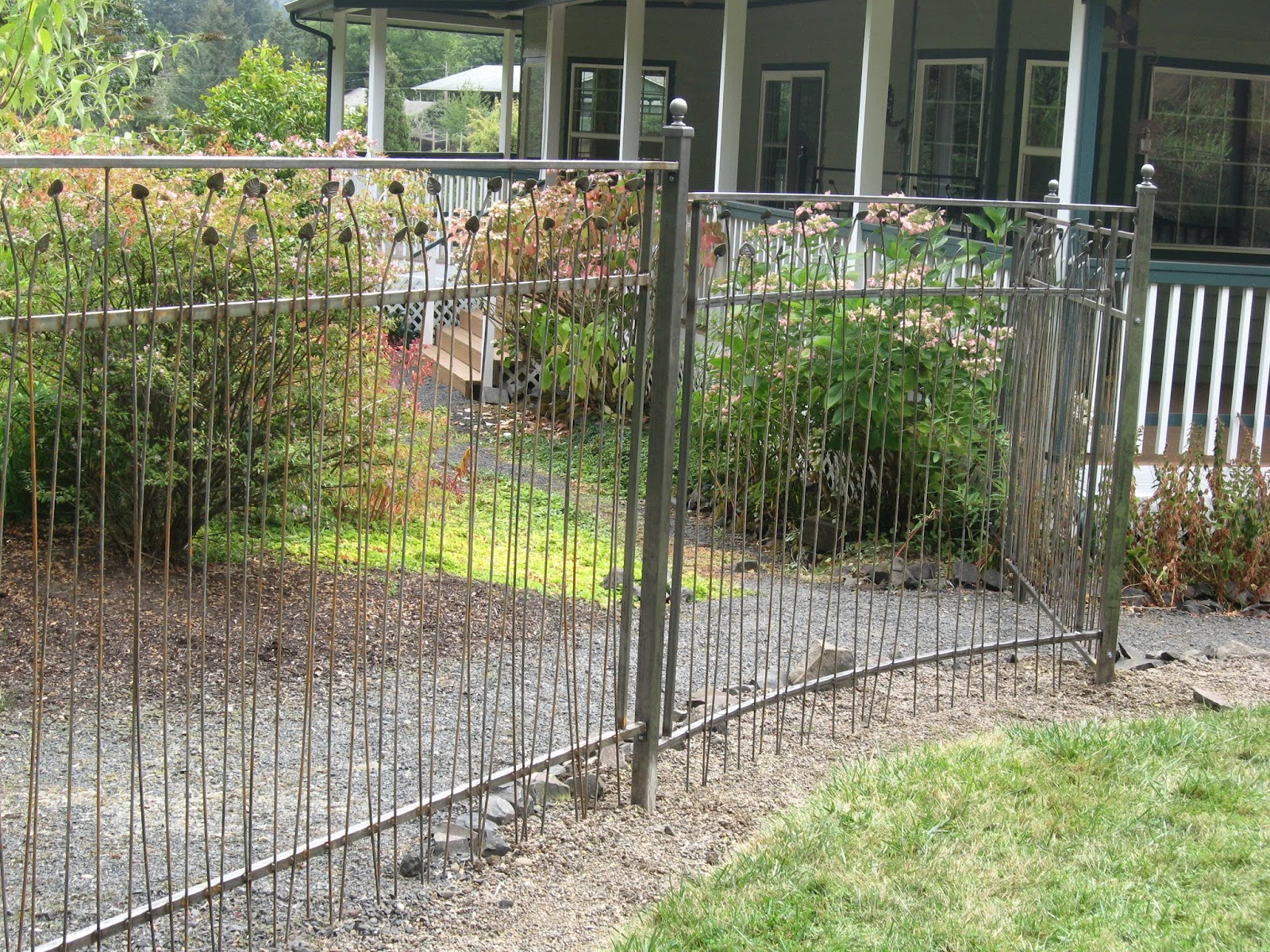 Hang Art: A Forest Fence