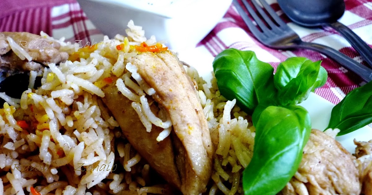 Rania @ Work with sugar'n spice: Chicken Polau spicy and fluffy : )