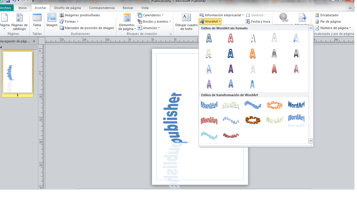 E_portafolio de Angie Pabon: PUBLISHER