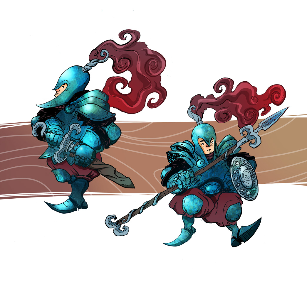 Samuel Farinato Illustration: Little Knight