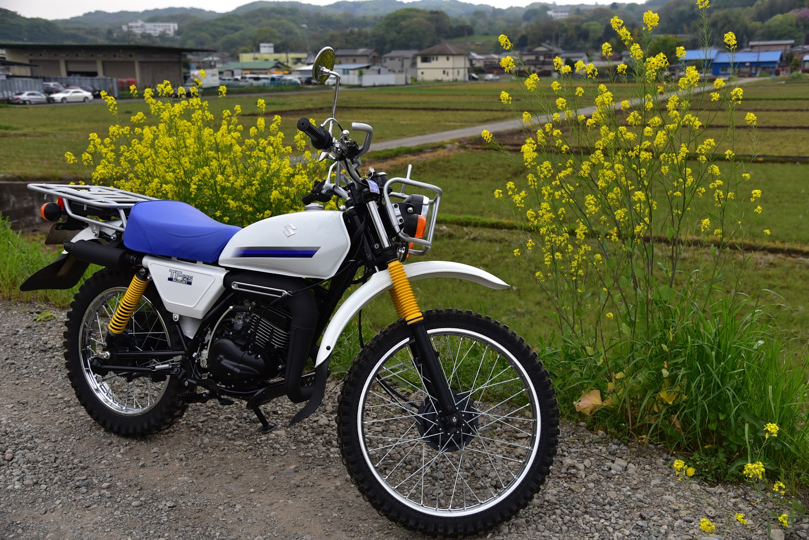 blueskyfuji: スズキ TF125はたぶん最強の廃道探検隊！ 7時間試乗