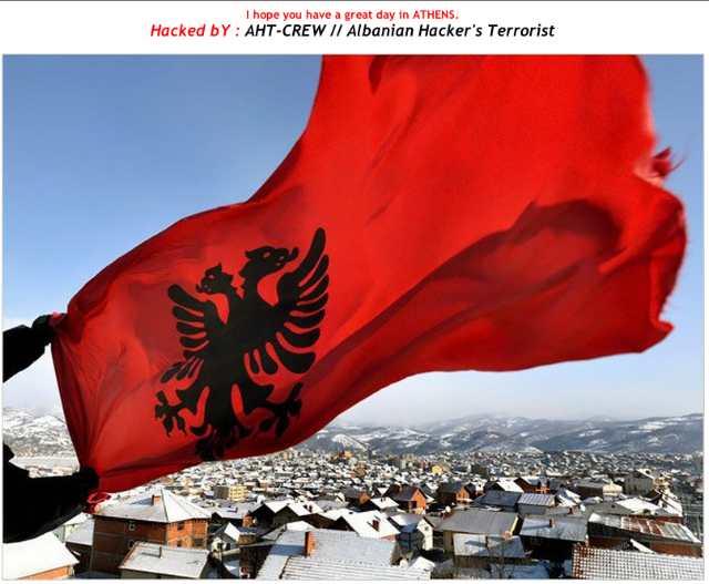 ΤΩΡΑ:ΑΛΒΑΝΟΙ HACKERS ΚΑΤΕΒΑΣΑΝ ΜΕΓΑΛΟ ΕΝΗΜΕΡΩΤΙΚΟ PORTAL ΚΑΙ ΕΜΦΑΝΙΣΑΝ ...