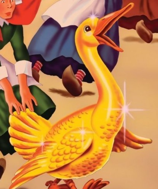 ENTRE CABALLEROS Y DRAGONES: CUENTO EL GANSO DE ORO