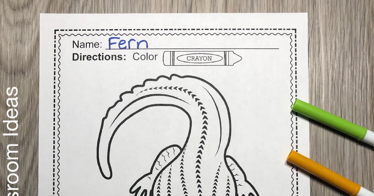 Add Some Florida Everglades Coloring Pages to Your Classroom Fun ...