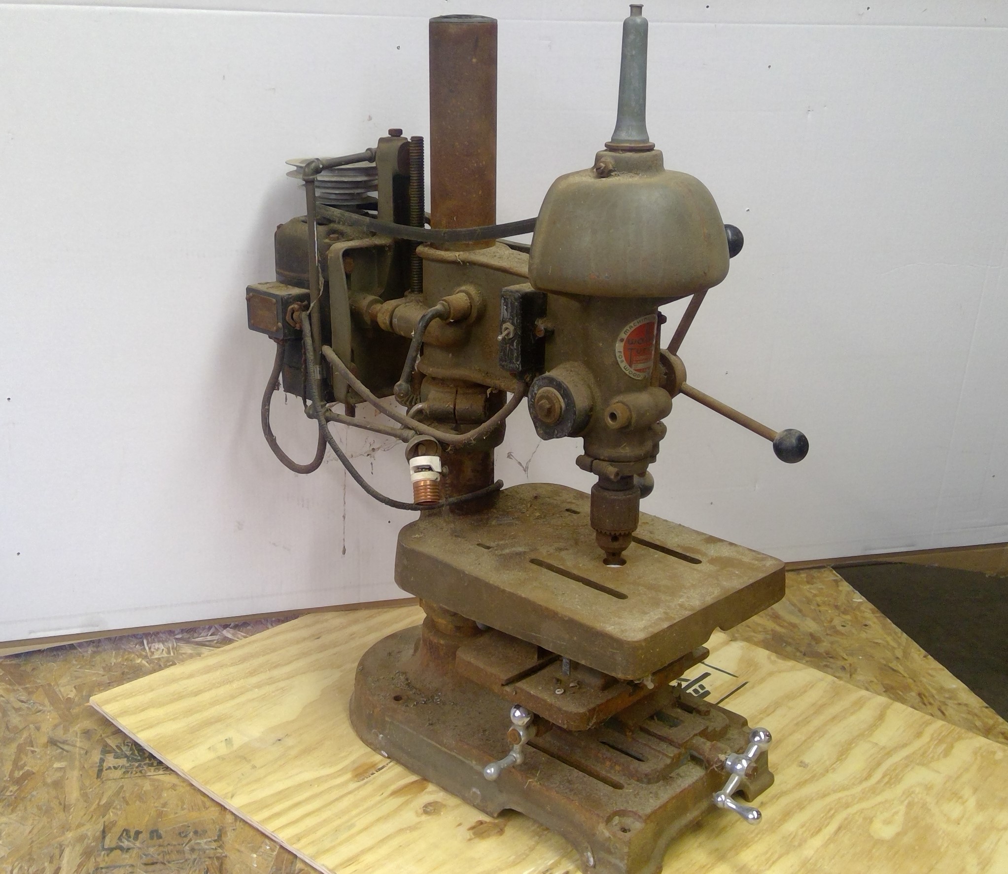 Things That Keep Dan Busy: The Walker Turner Drill Press
