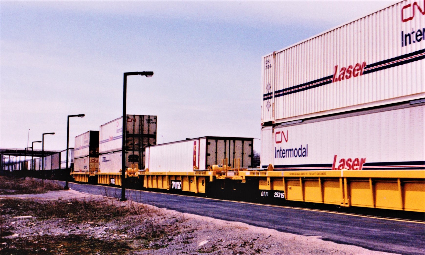 Trackside Treasure: CN Lasers, Five-Paks and Double-Stacks