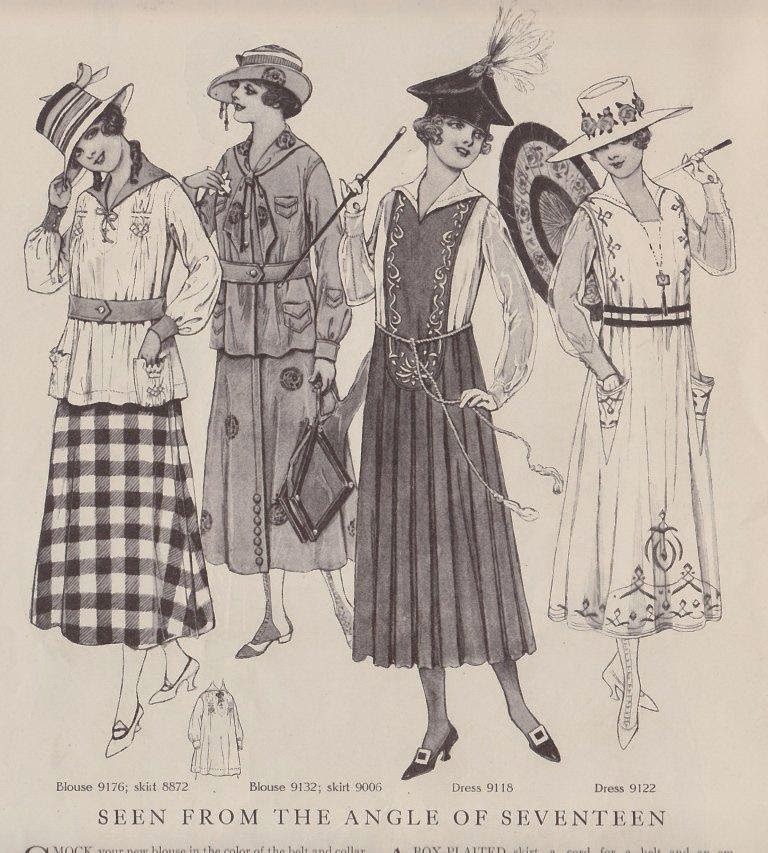 NineteenTeen: Fashion Forecast: May 1917