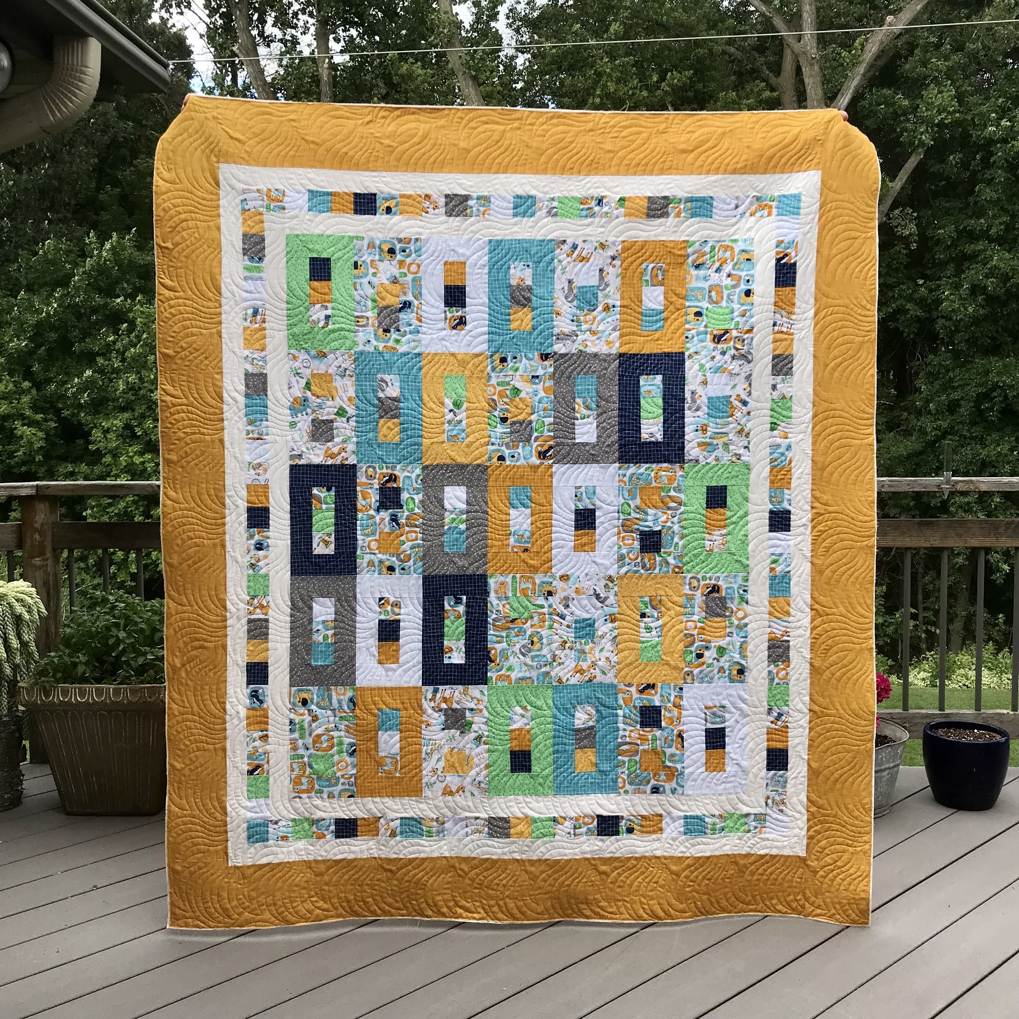 Grace and Peace Quilting: Child's Keyhole🔑Quilt