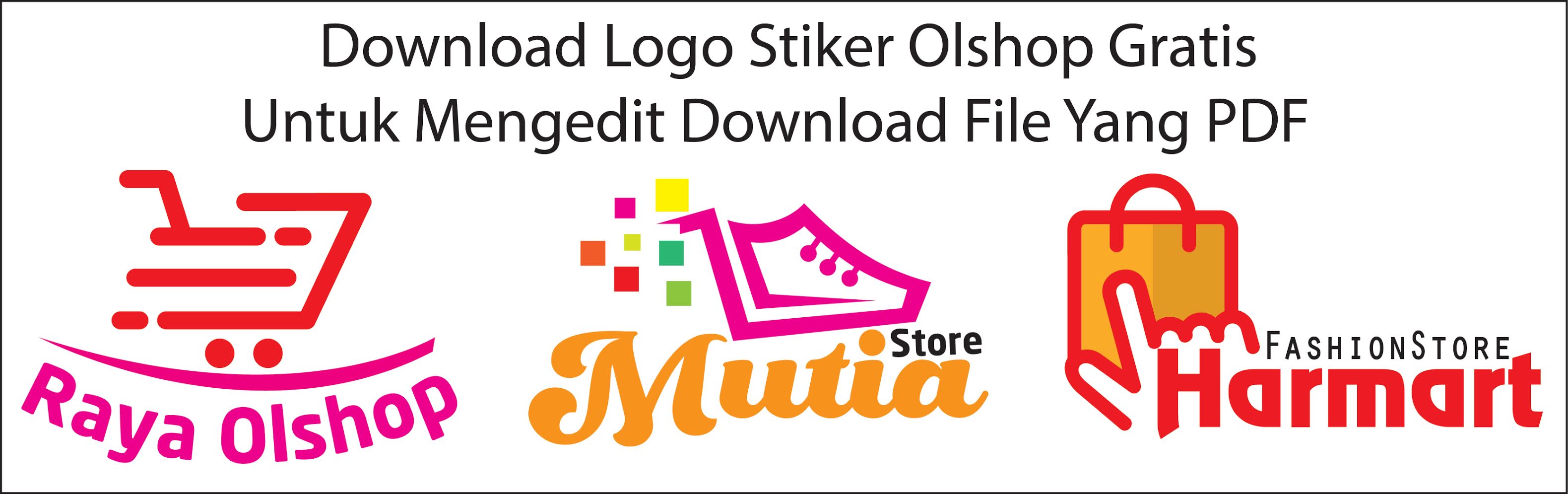 Download Logo Olshop - Logo Olshop Keren - Logo Toko - Logo Olshop Kosong Download Gratis File ...