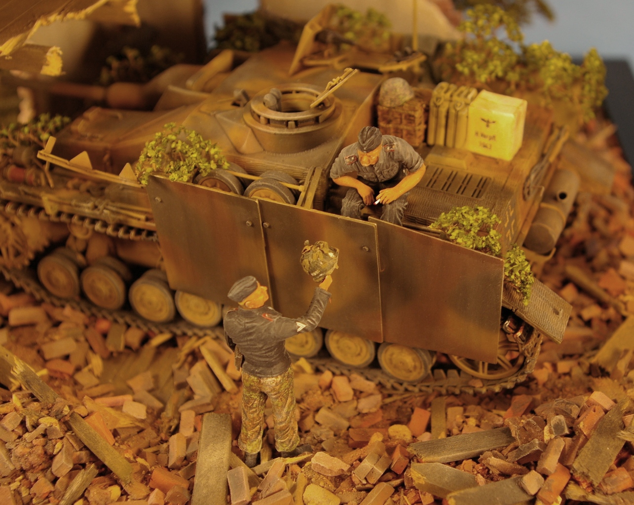 MODEL OTAKU: StuG. IV - Sheperd Paine Tribute Diorama