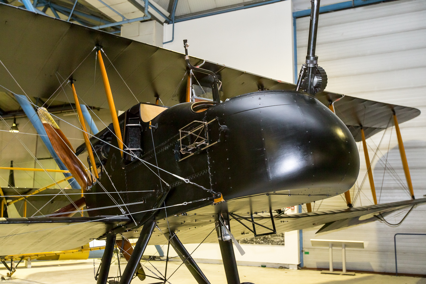 истории Истории : Музей РАФ: самолет с толкающим винтом Royal Aircraft ...