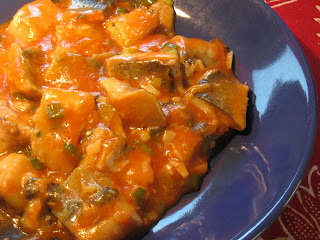 Gabel und Stäbchen: 糖醋鳕鱼块&鸡蛋炒韭菜 Fisch süß-sauer & Eier mit Schnittlauch