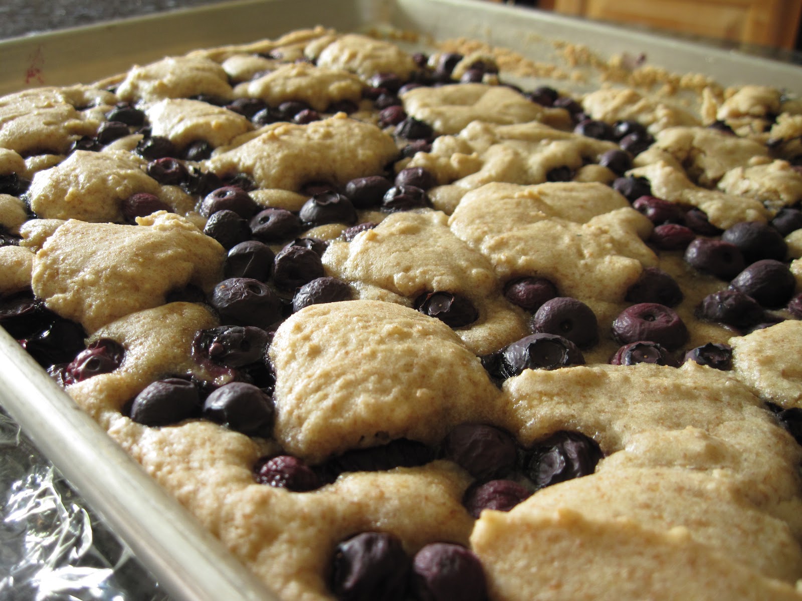 Blueberry cobbler bars: a recipe | Yankee Kitchen Ninja