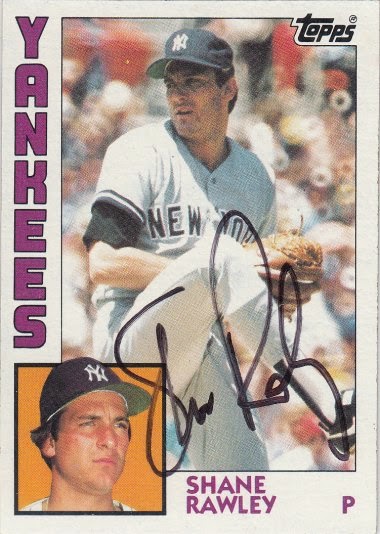 Daily Autograph: Shane Rawley