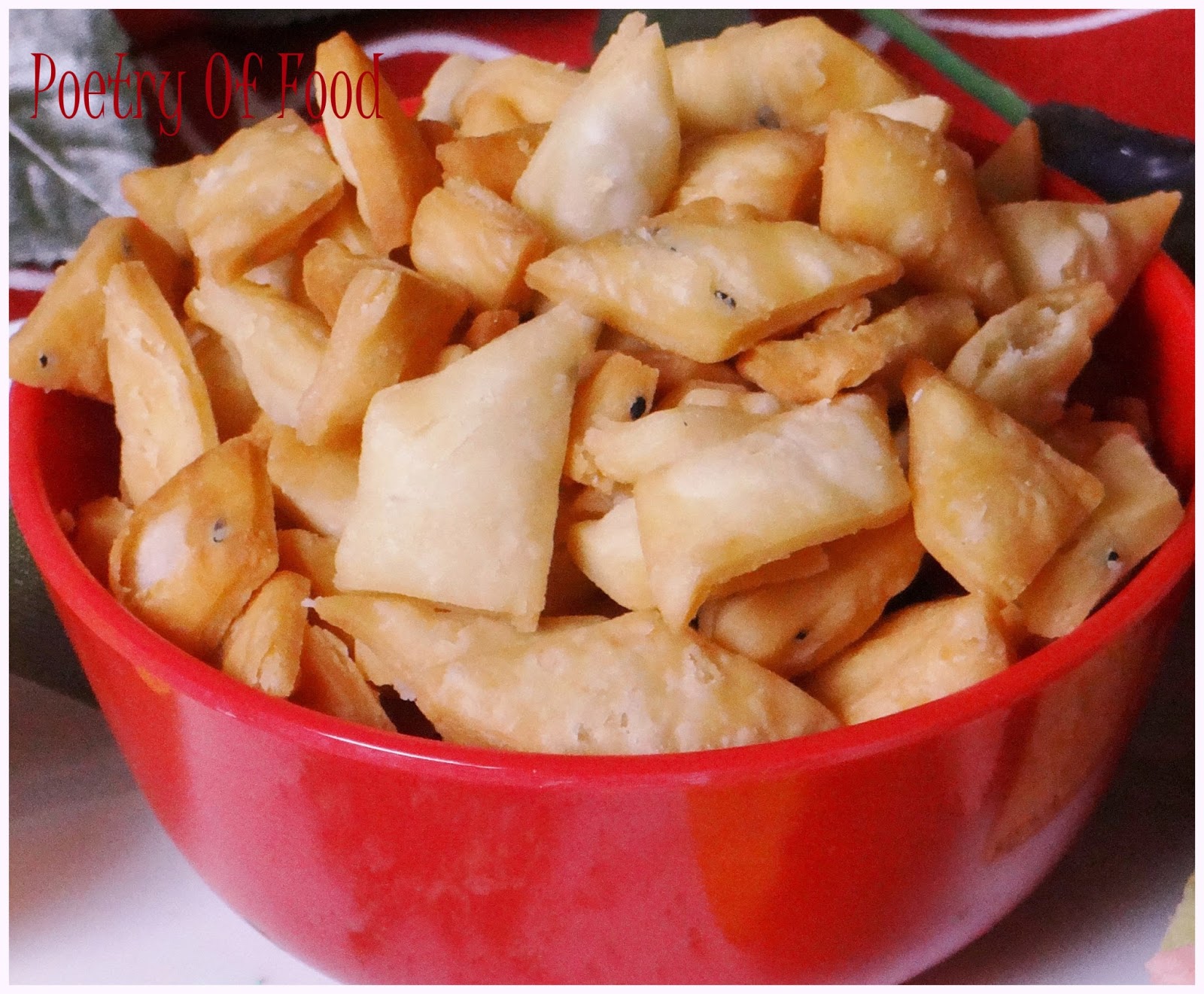 Poetry of Food: Holi Specail..!!!! Namkeen,Kaju Katli & Coloured ...