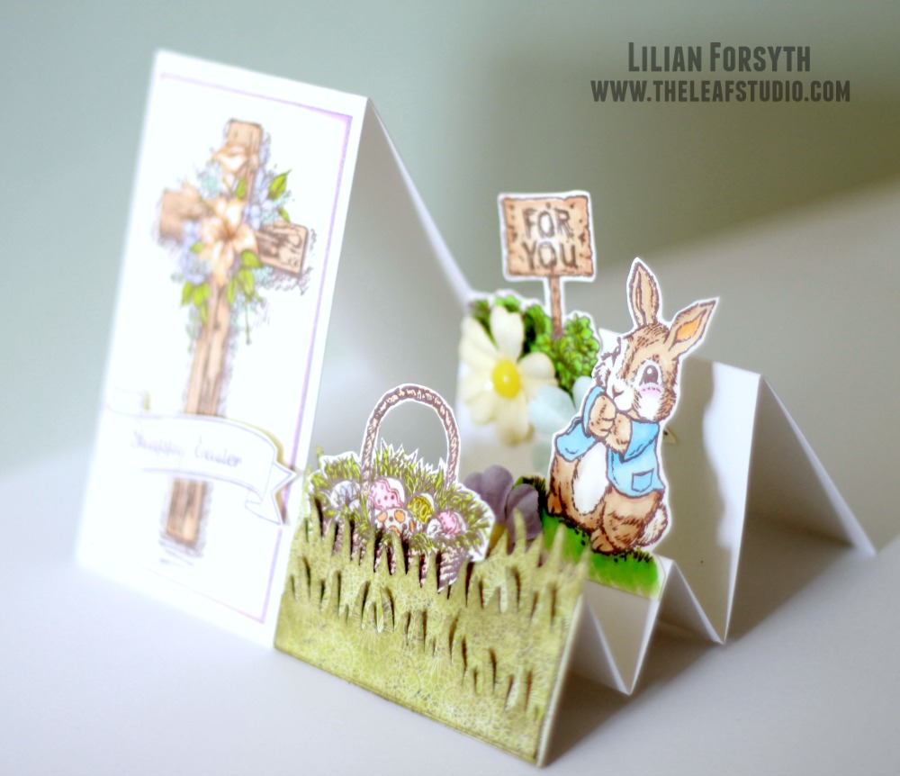 Decorate to Celebrate DT Challenge #96: Easter Side Step Card - The ...