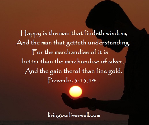 Living Our Lives Well: Proverbs 3 Scripture Pictures
