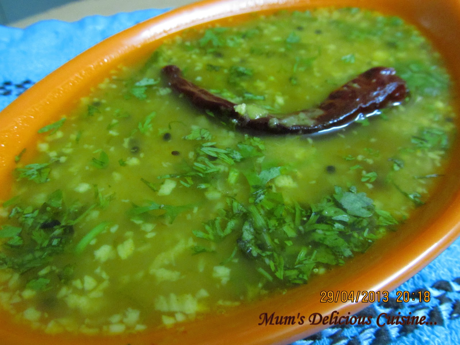 Mum's Delicious Cuisine..: Ambat Varan / Sweet & Sour Dal