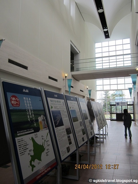Me, My Mom ... and Travelling: ASAHI BEER FACTORY, HOKKAIDO, JAPAN
