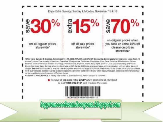 Free Promo Codes and Coupons 2023: JcPenney Coupons