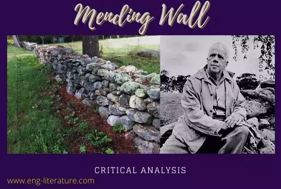 Mending Wall by Robert Frost : Critical Analysis ~ All About English ...