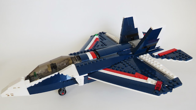 LEGO CREATOR - Blue Power Jet (31039 Build Instructions - 3 in 1 ...
