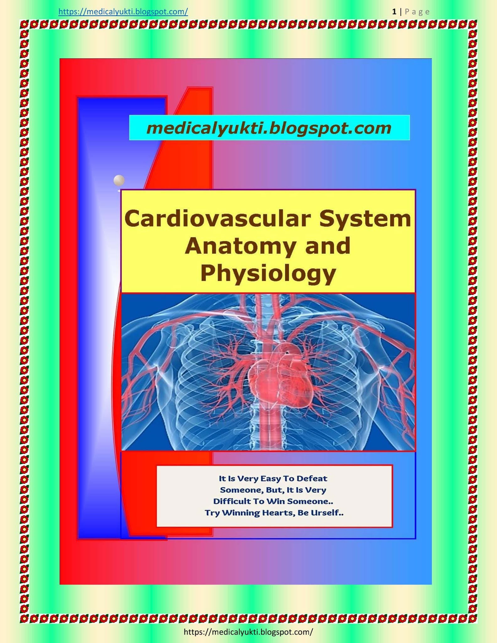 Cardiovascular System Anatomy Physiology - Medical Yukti