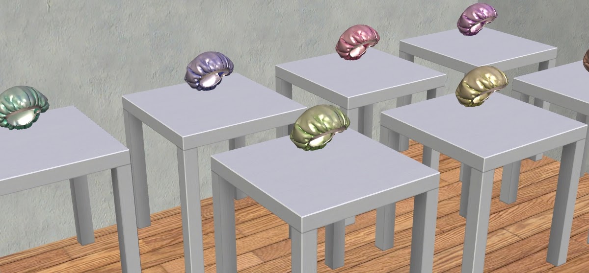 TheNinthWaveSims: The Sims 2 - Seven Metallic Pastel Recolours of ...