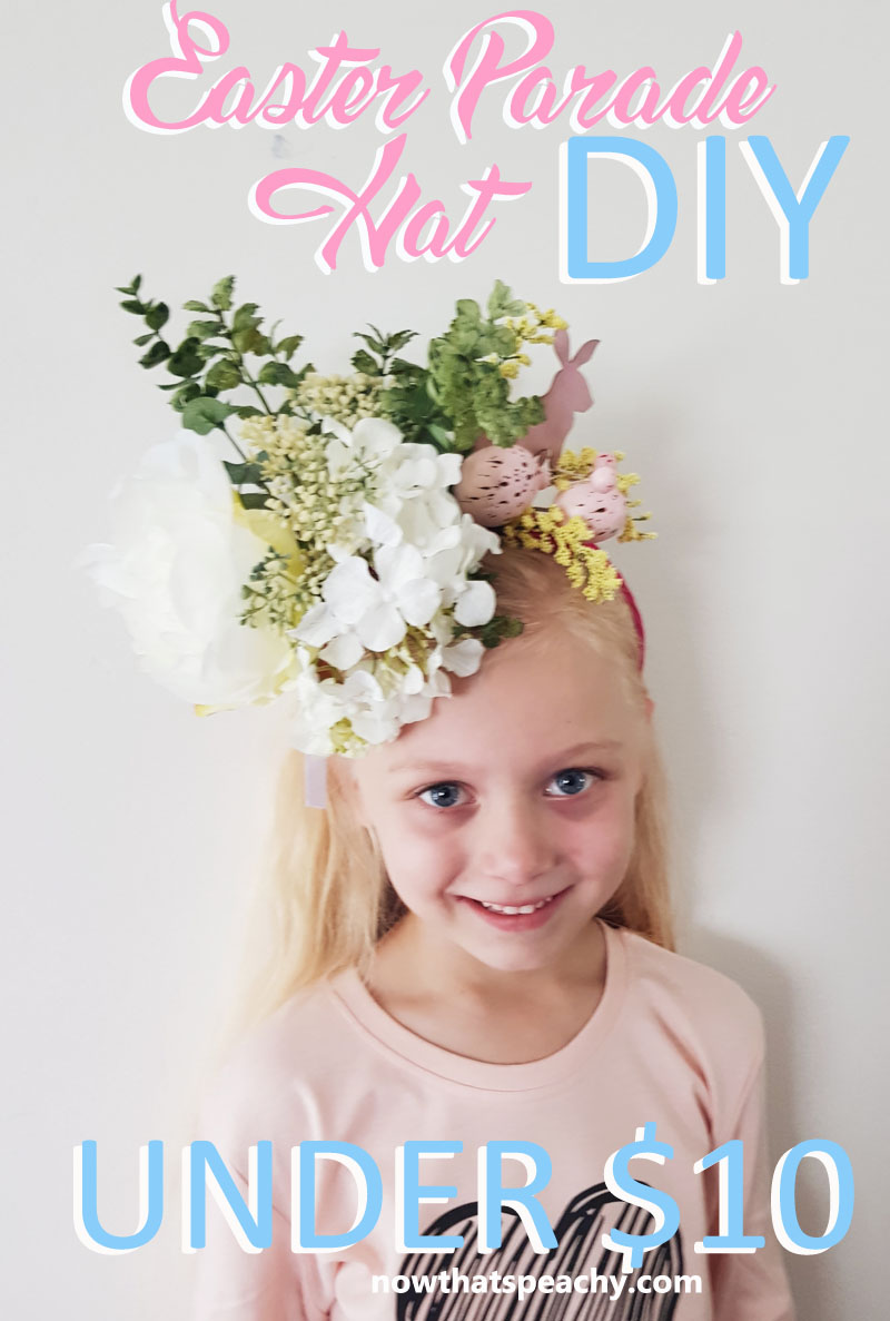 How to make stunning Easter Parade floral Hat for under $10 | DIY | Now ...