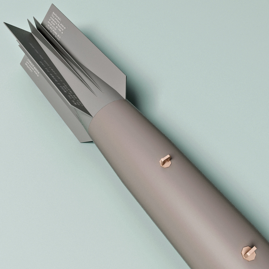 Mark 81 Bomb/Mark 81/MK 81/MK-81 Snakeye Fin