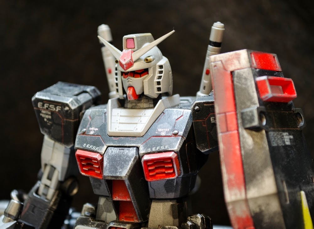 Custom Build: MG 1/100 RX-78-2 Gundam OYW rollout color version