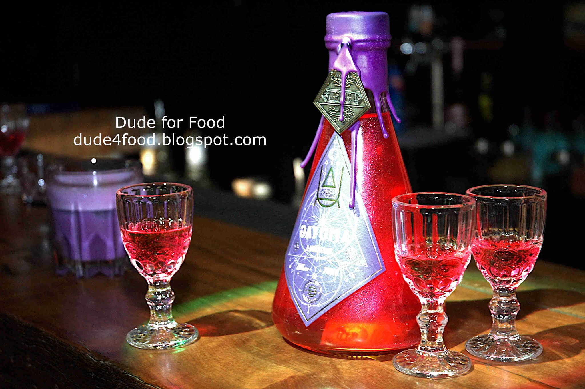 DUDE FOR FOOD: Proudly Homegrown: Enchanting Libations by Destileria ...
