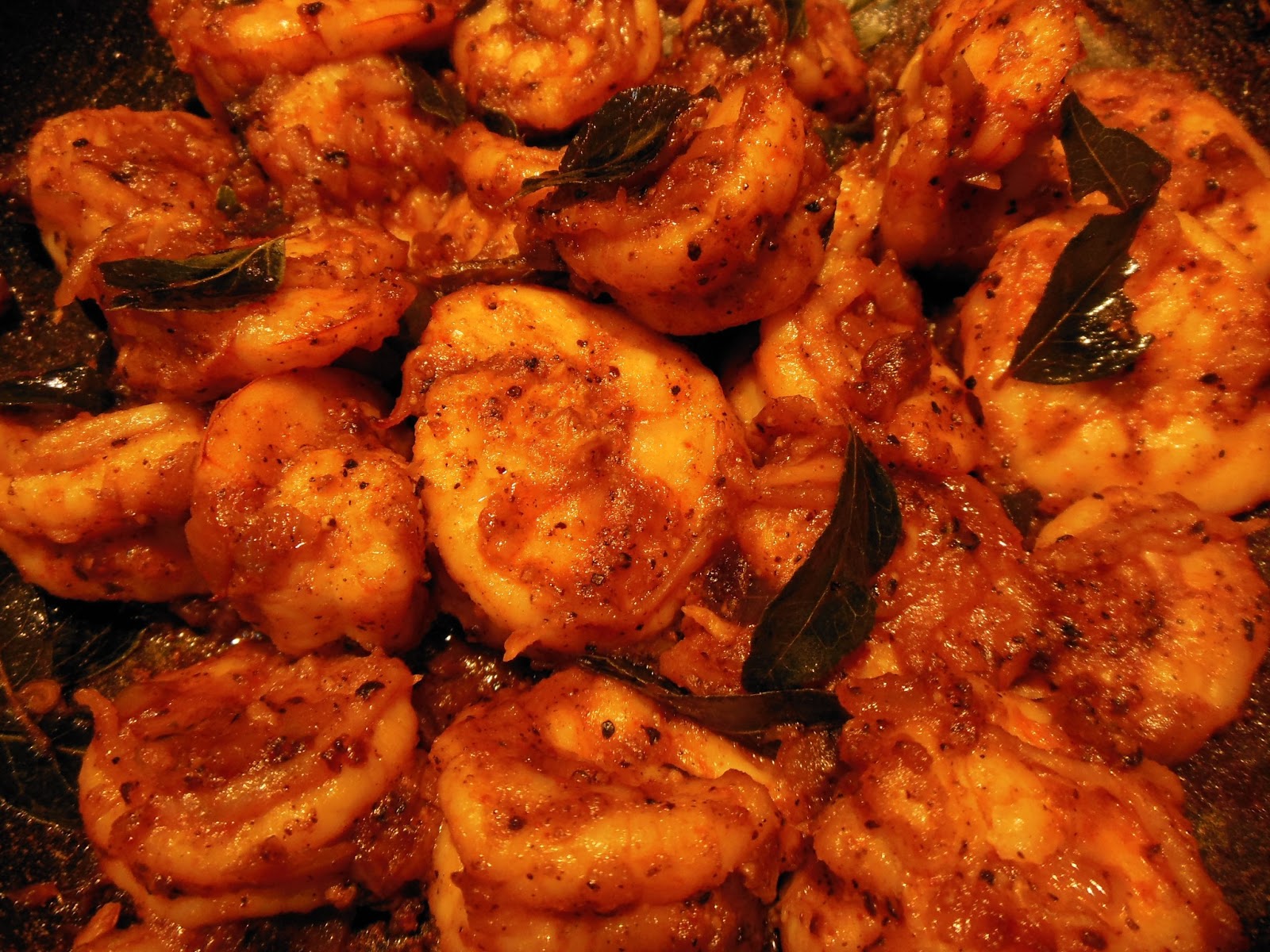 suma's cuisine: PEPPER PRAWNS FRY