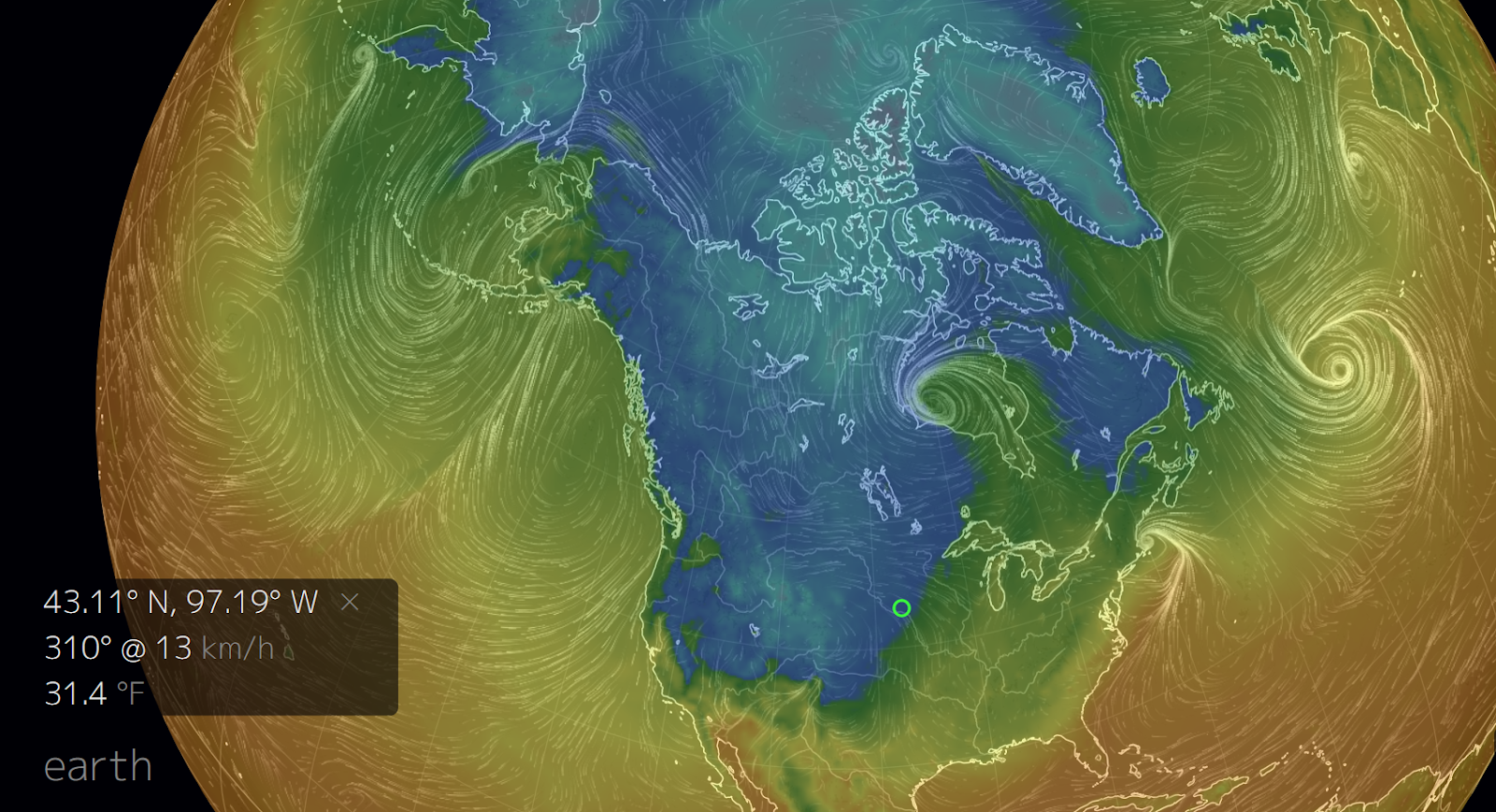 A large cold front to sweep across the United States, Warmth in Alaska ...