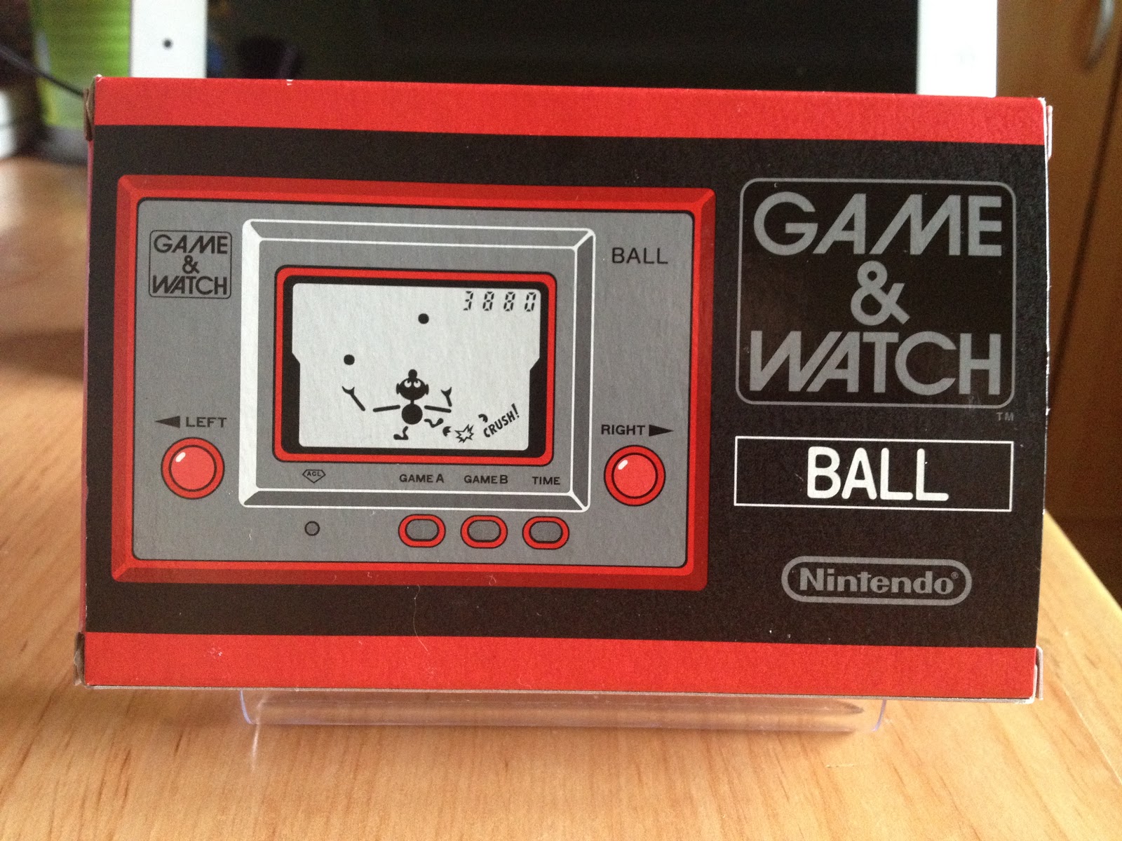 elretroconsolero: Ball Edicion 30 Aniversario (Game Watch)
