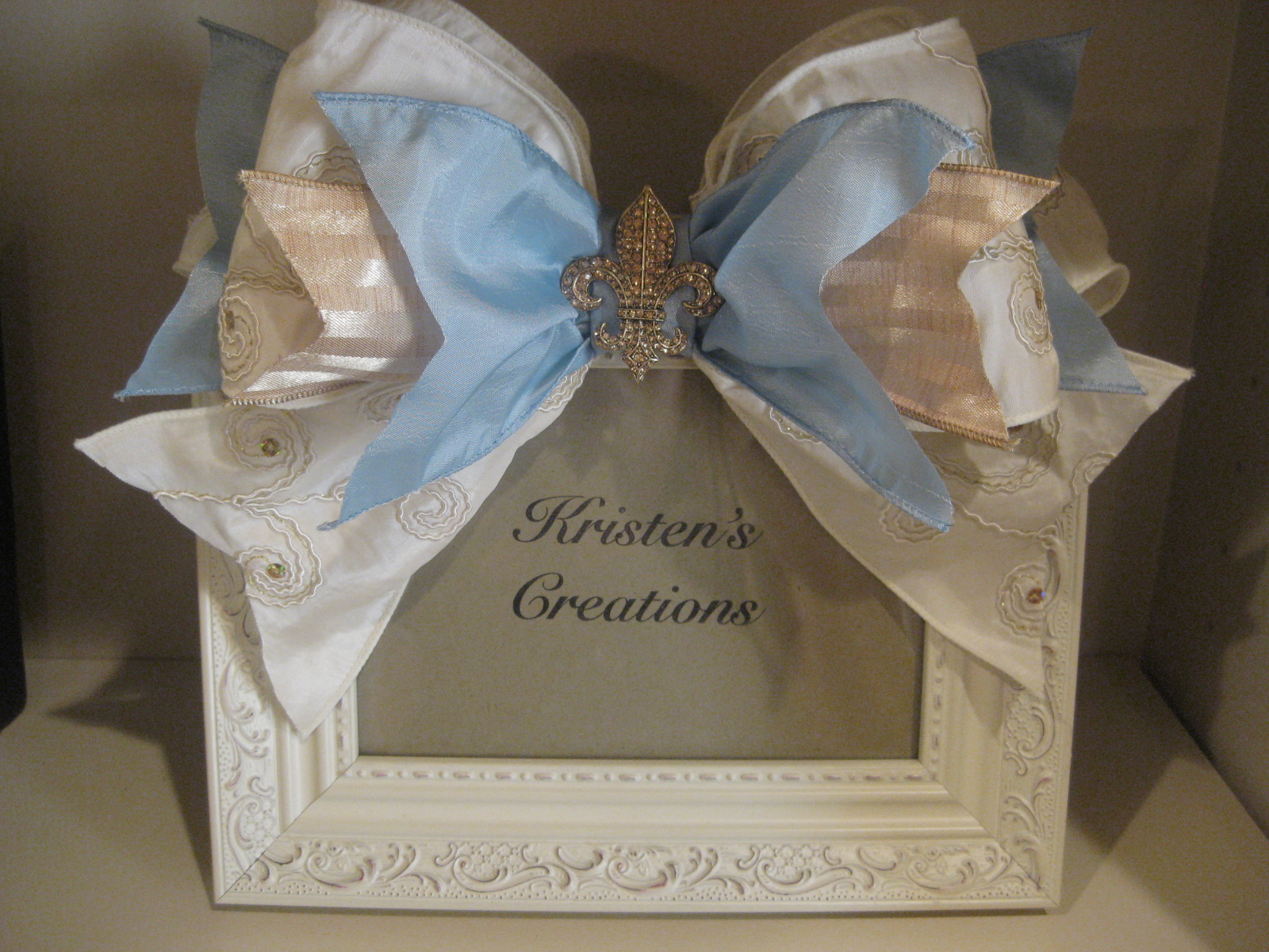 Kristen's Creations: Custom Embellished Frame Giveaway!!