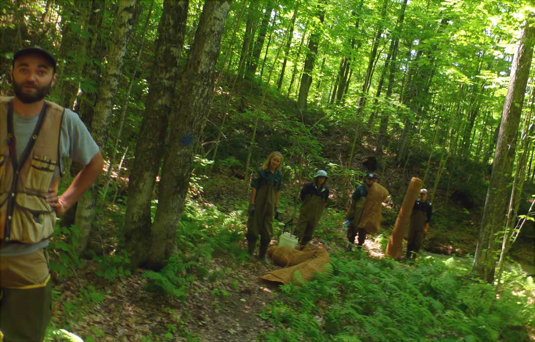 The Trail Mutt Reports: Clearing the Pilgrim River Watershed trails