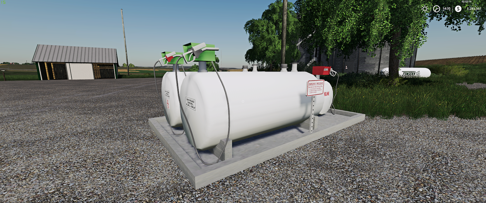 FS19 Placeable Fuel Tanks 1.0 - FS 19 & 22 USA Mods Collection