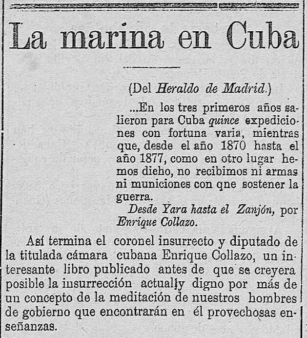 Hojas de prensa para la historia de Cuba.: 165 aniversario del ...